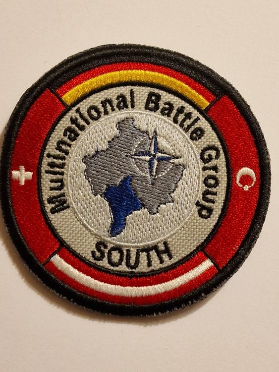 Armée Abzeichen Badge Multinational Battel Group Klett (Gebraucht) in ...
