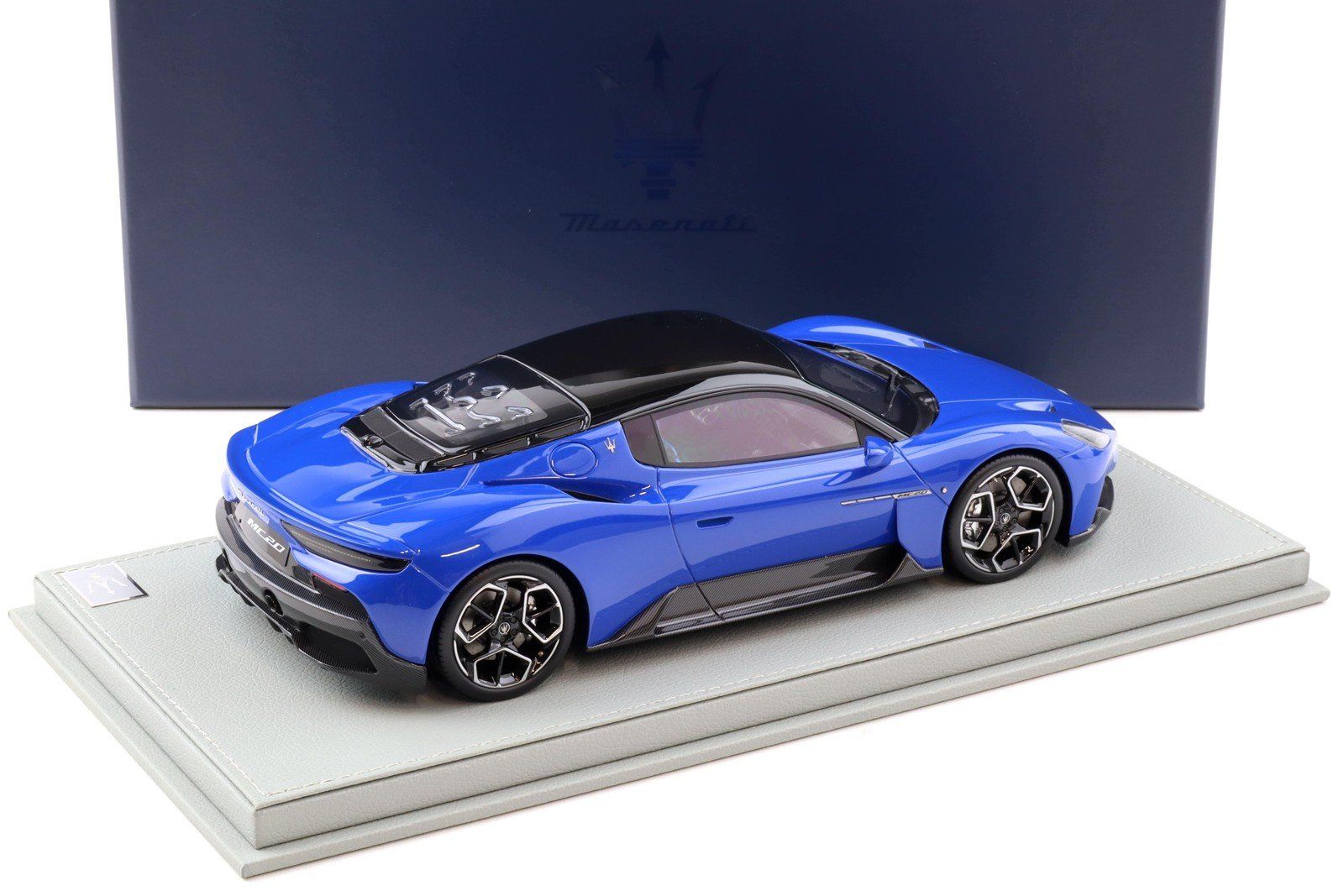 Maserati MC20 Coupe 2020 Blu Infinito 1/18 BBR NEU (Neu und ...