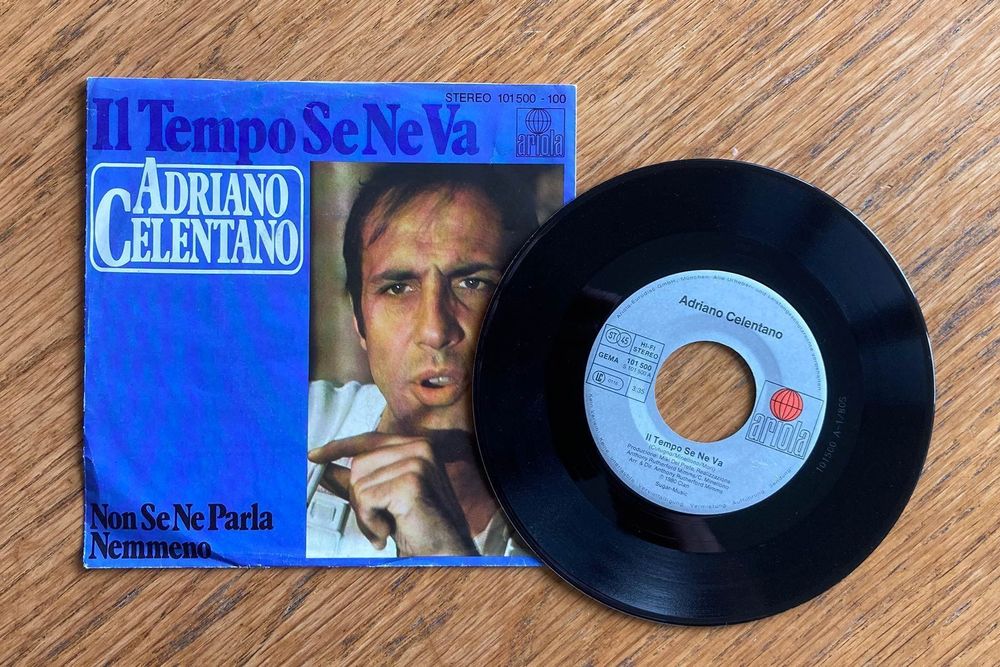 Platte (Single): Adriano Celentano – Il Tempo Se Ne Va | Kaufen auf Ricardo