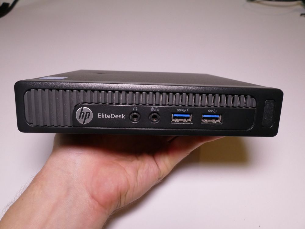 HP EliteDesk Mini PC I7 4785T 8GB Ram 128GB SSD mit Win 10 | Kaufen auf ...