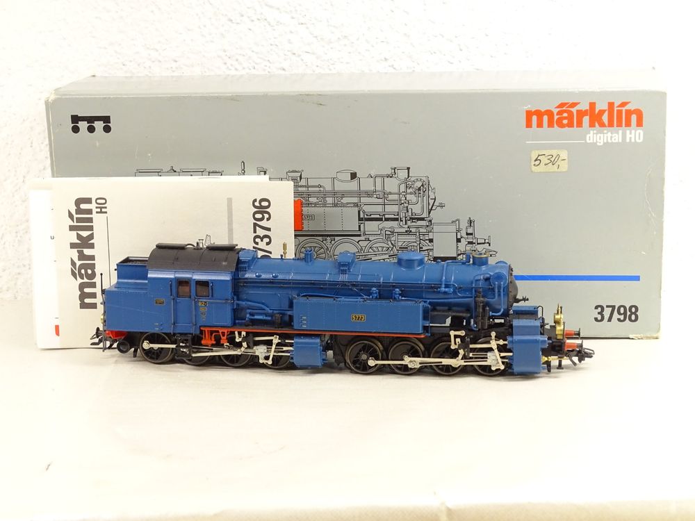 Märklin 3789 Mallet Dampflok Blau, Gt 2 4x4, H0,WS/AC,OVP (Gebraucht ...