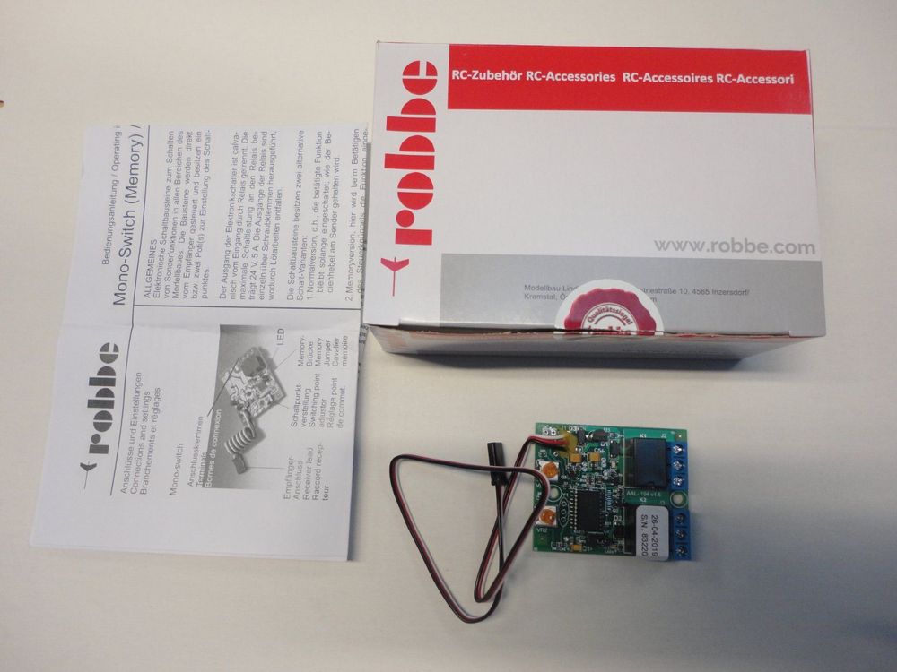 ROBBE DUO SWITCH (MEMO) (Neu und originalverpackt) in für CHF 33 – mit ...