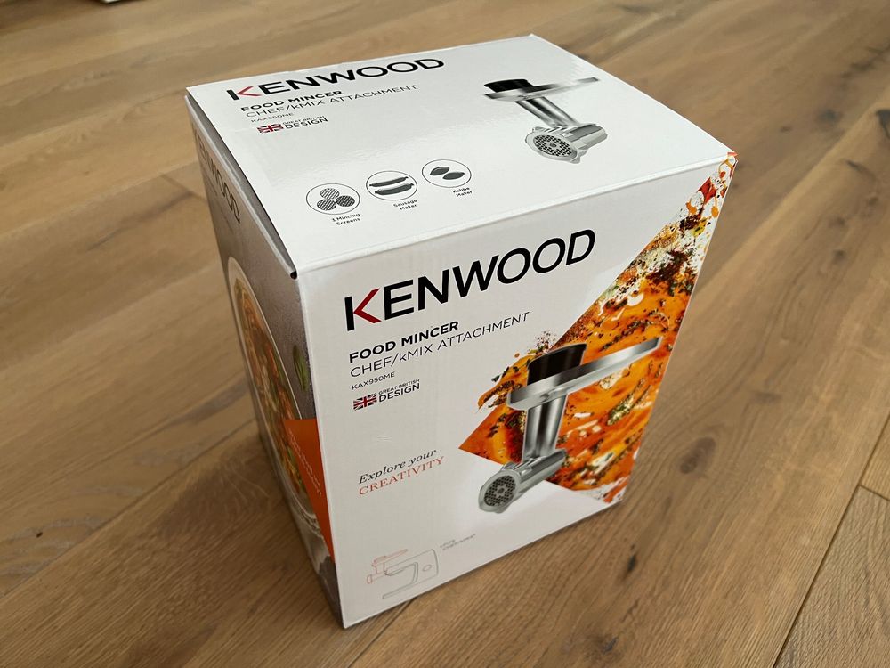 Kenwood Fleischwolf KAX950ME | Kaufen auf Ricardo