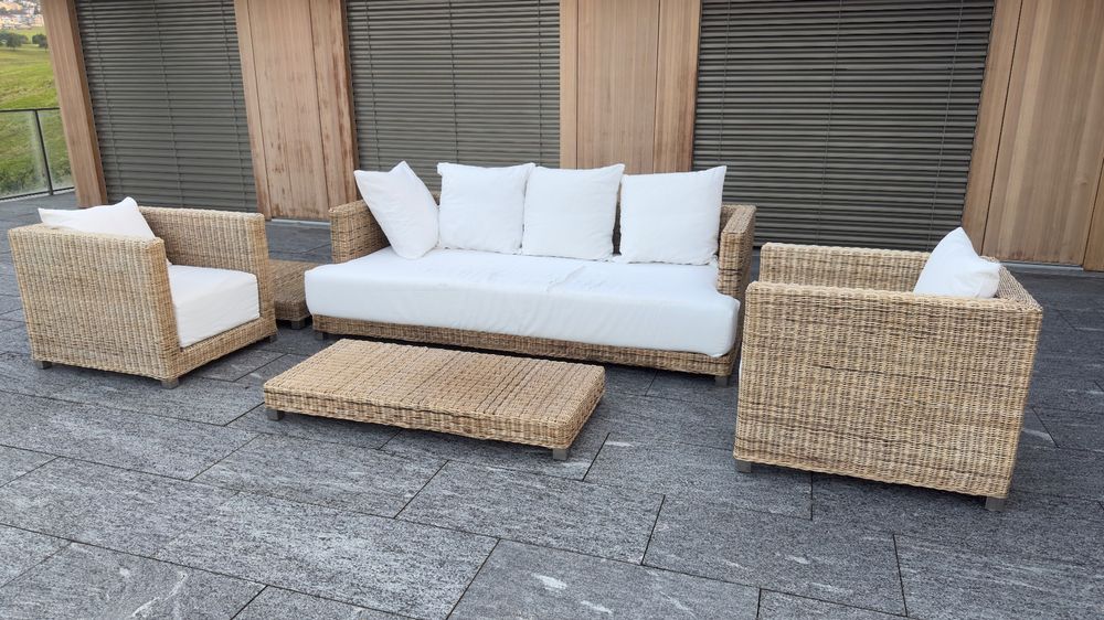 Gervasoni 1882 Rattan Gartenlounge (Gebraucht) in WOLLERAU für CHF 750 ...