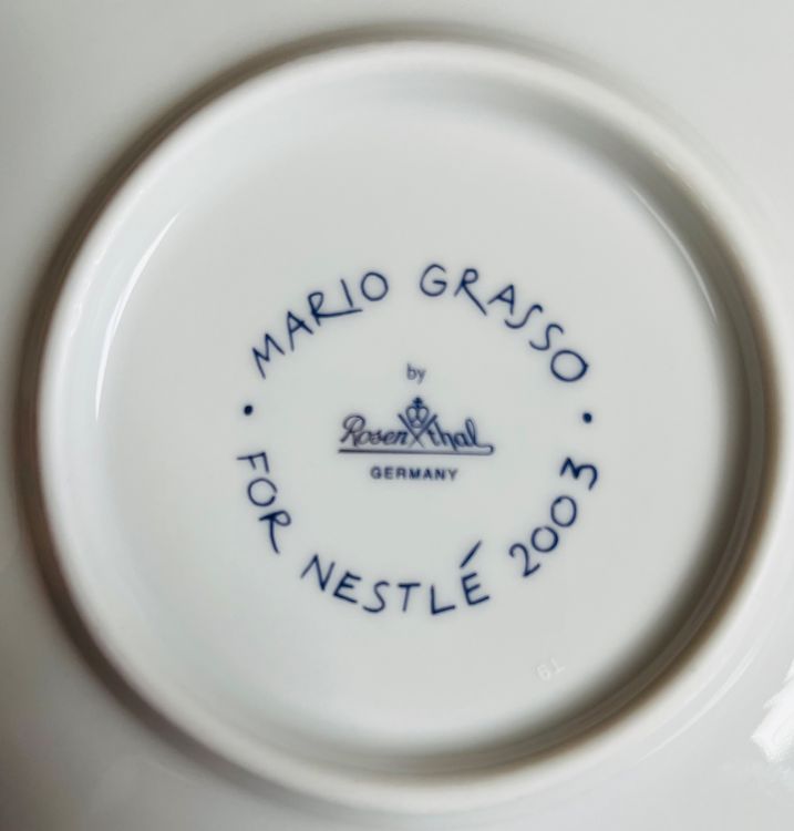 Rosenthal-Teller von Mario Grasso (Neu (gemäss Beschreibung)) in ...