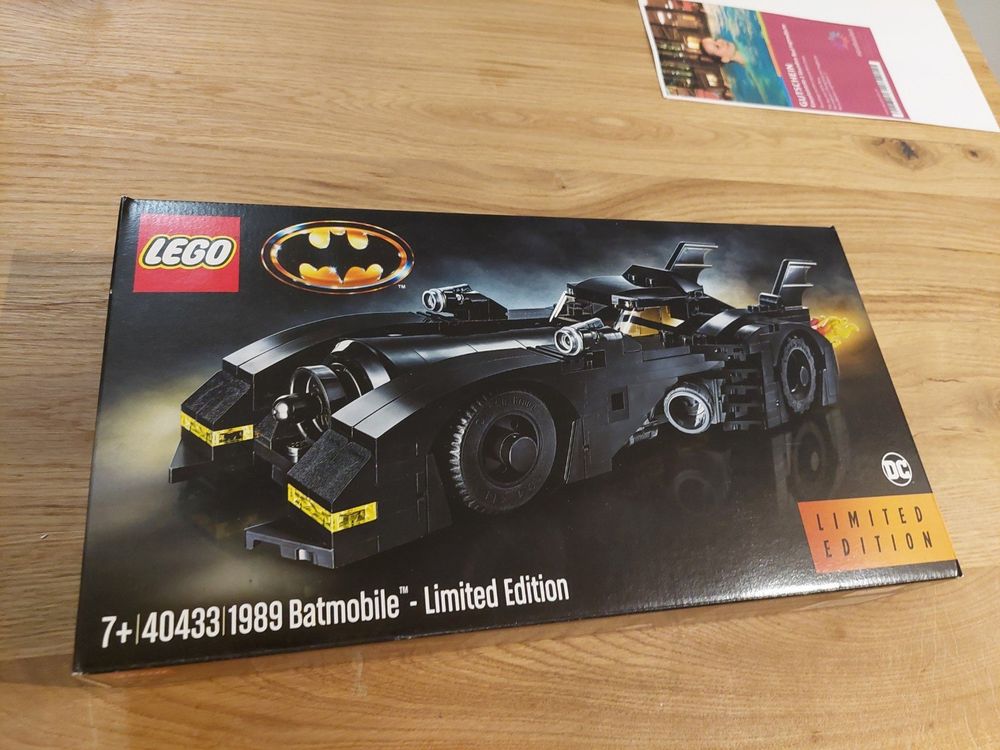 Lego Set 40433 1989 Batmobile Limited Edition NEU OVP (Neu und ...