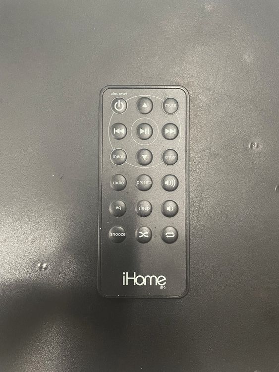 Fernbedienung iHome iR9 UHR AUDIO SYSTEM-Player-Controller (Gebraucht ...