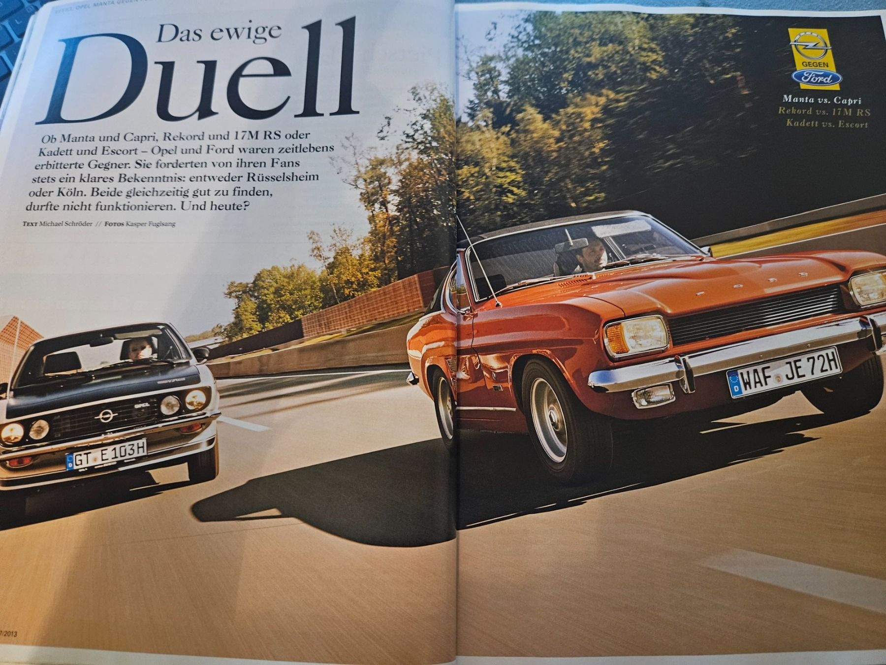 Motor Klassik 7/13 Opel vs Ford Rover P5 Jaguar MK II R 4 xx (Gebraucht) in Flawil für CHF 14 ...