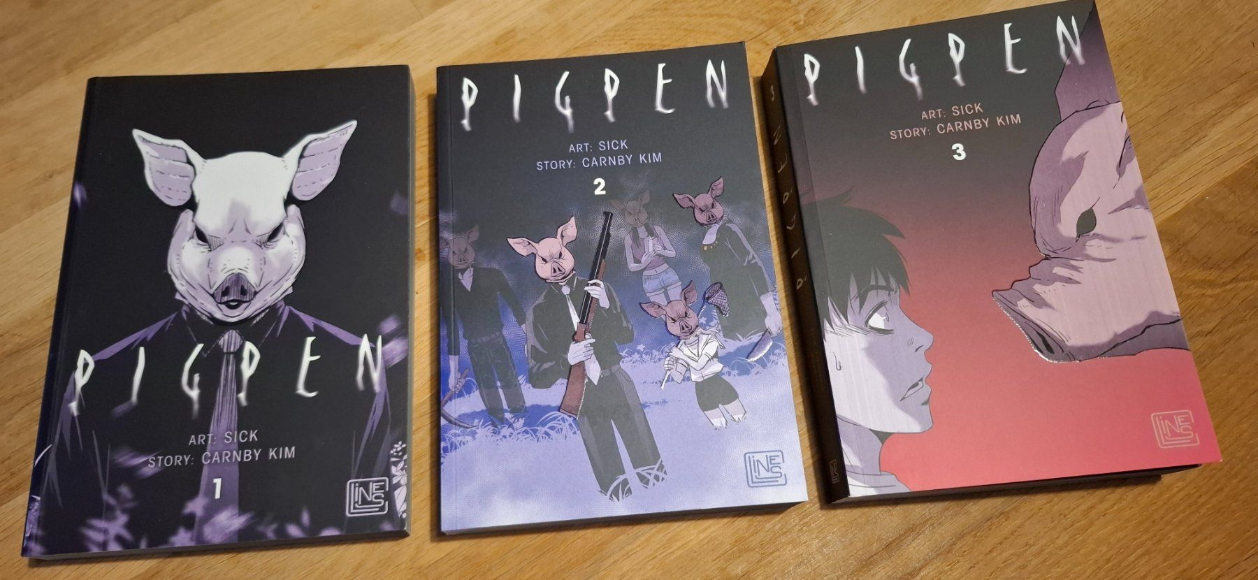 PIGPEN NR. 1 - 3 KOMPLETT * NEU * TOP-PSYCHO-HORROR-THRILLER (Neu ...