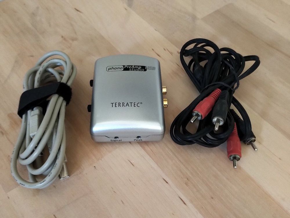 TerraTec Phono PreAmp Studio USB | Kaufen auf Ricardo