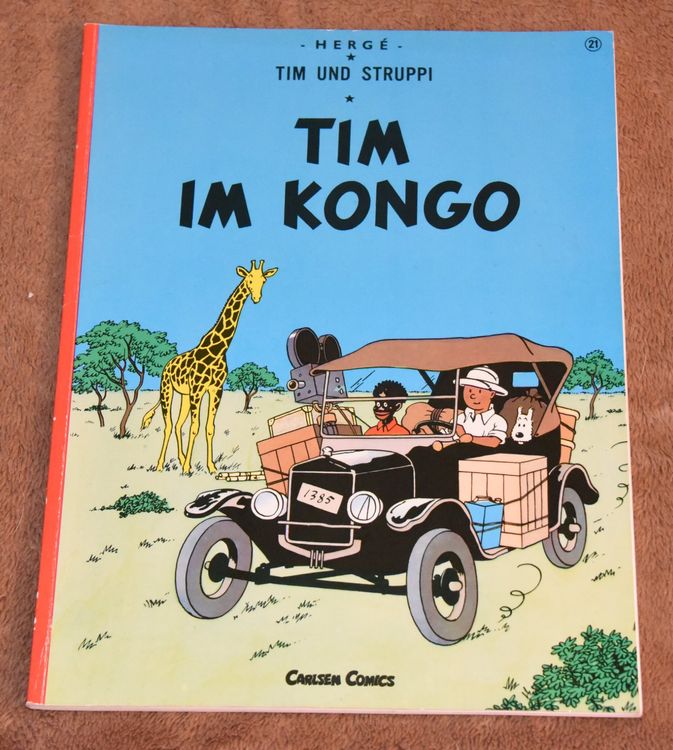 Tim und Struppi … Band Nr. 21 … TIM IM KONGO … 1995 (Gebraucht) in Horn ...
