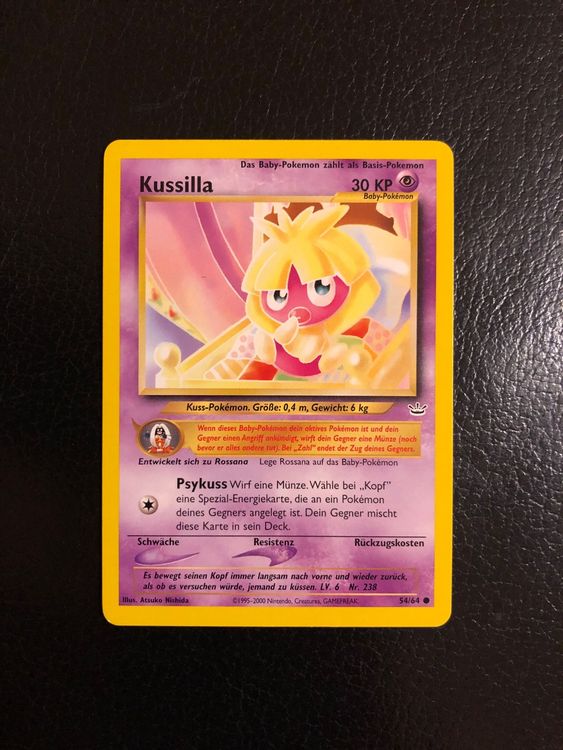 Neo Revelation Smoochum / Kussilla 54/64 DE NM Ab 1 | Kaufen auf Ricardo