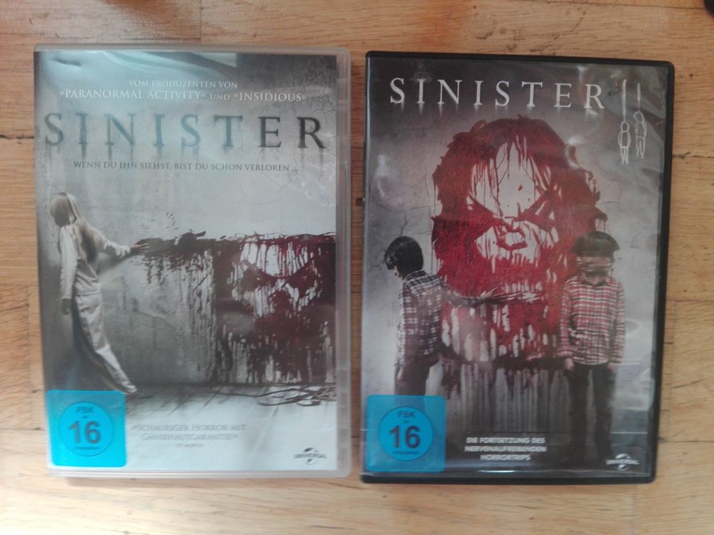 Sinister (1 + 2) > Deutsch - English