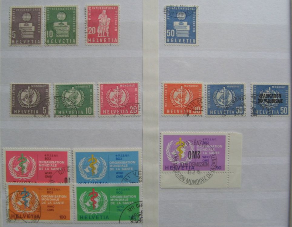 BIE (D V) und OMS (D VI) gestempelt (Gebraucht) in Frauenfeld für CHF 1 – mit Lieferung auf ...