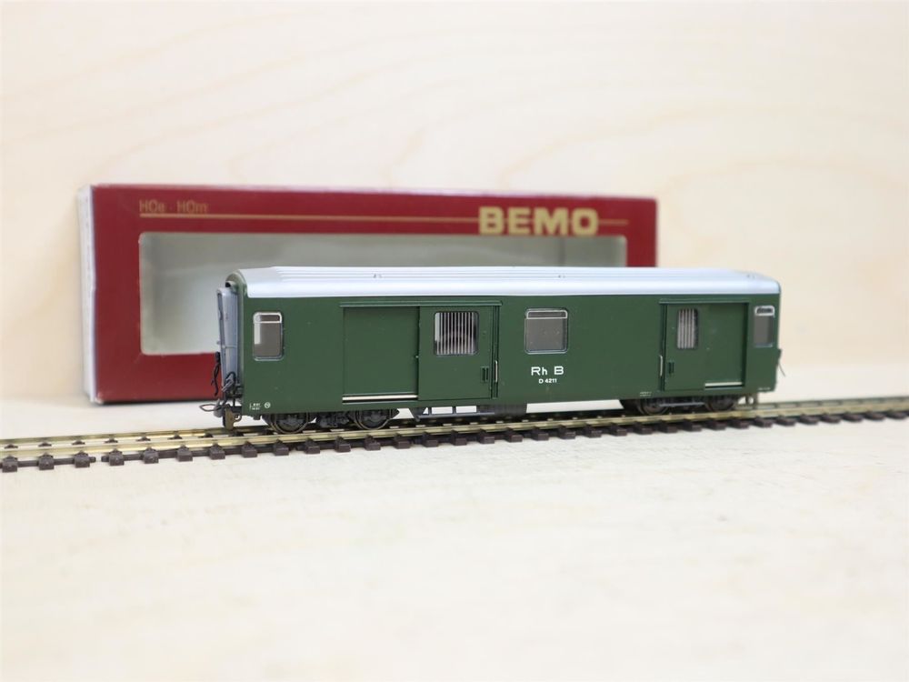 BEMO RhB Gepäckwagen 3269 101 | Kaufen auf Ricardo
