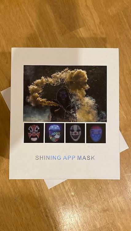 Shining App Mask ? LED-Maske mit App-Steuerung (Gebraucht) in Lostorf ...