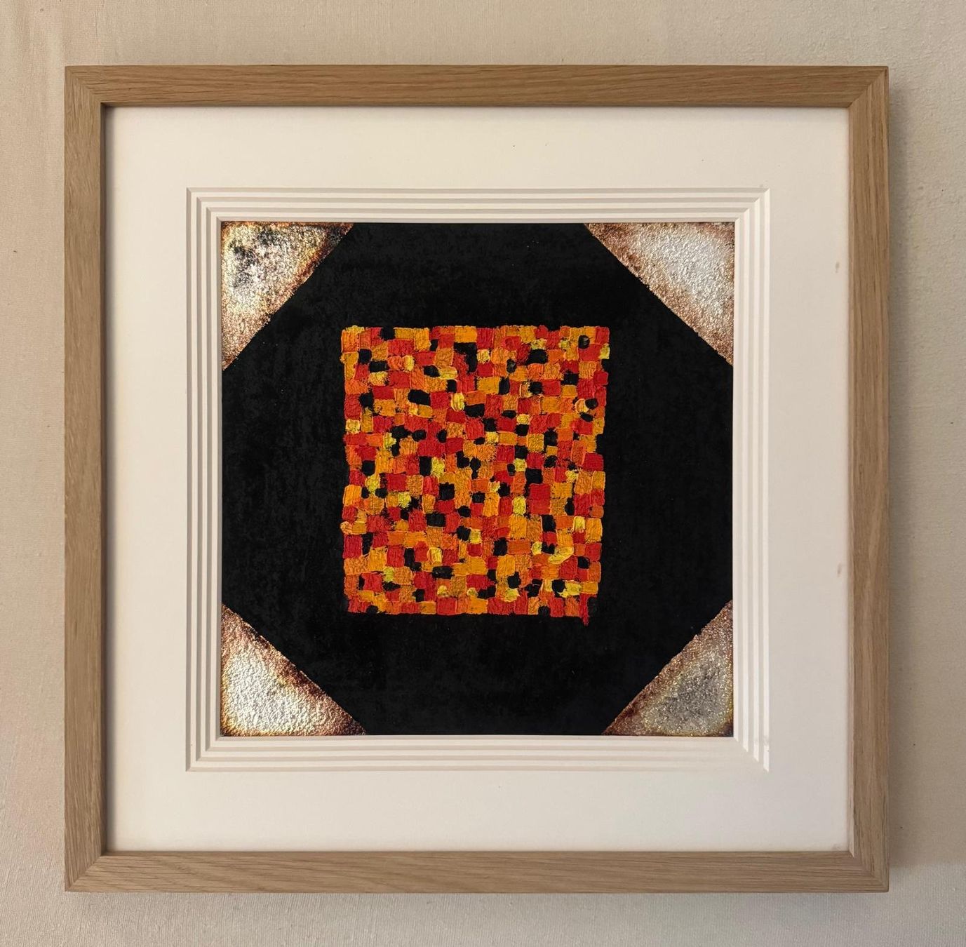Original Kunst: Viereck im Viereck, Viereck im Drei-Viereck (Gebraucht ...