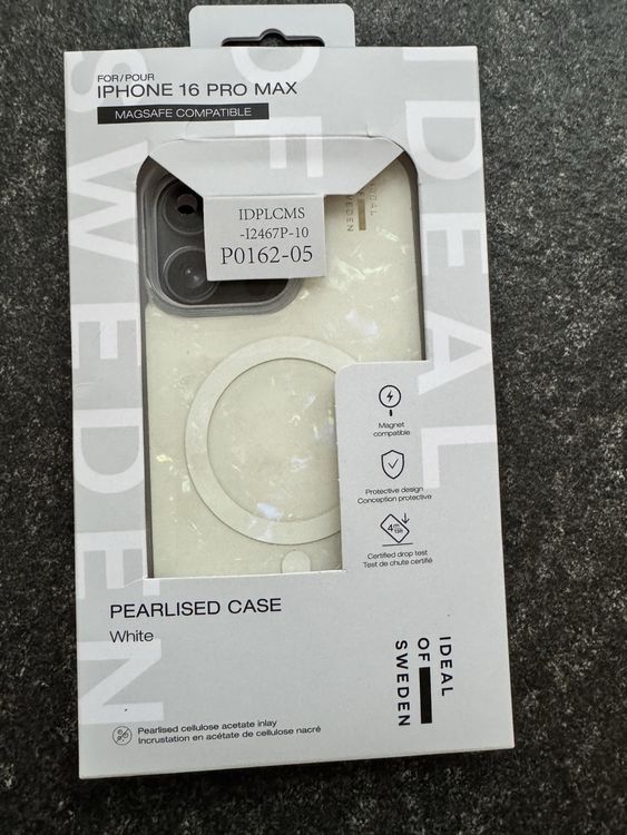 Ideal of Sweden iPhone 16 Pro Max Hülle, NEU! Perlmutt. (Neu und ...