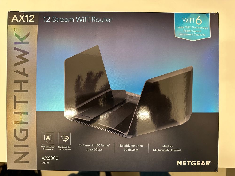 Netgear Nighthawk RAX120 (AX6000) (5G, WiFi 6) (Gebraucht) in für CHF ...
