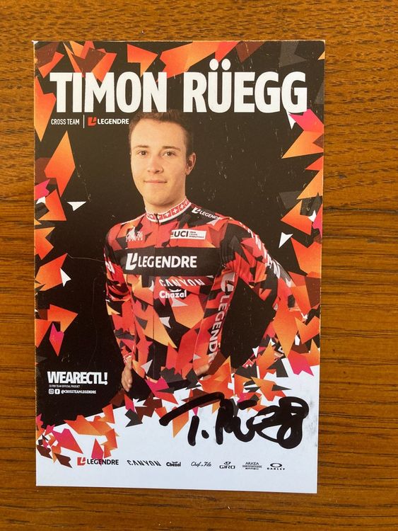 Timon Rüegg / orig. AK (Neu (gemäss Beschreibung)) in für CHF 5 – mit ...