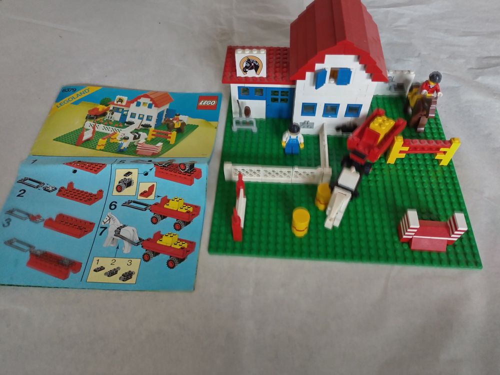Lego 6379 Legoland mit Anleitung Reithof (Gebraucht) in Kölliken für ...