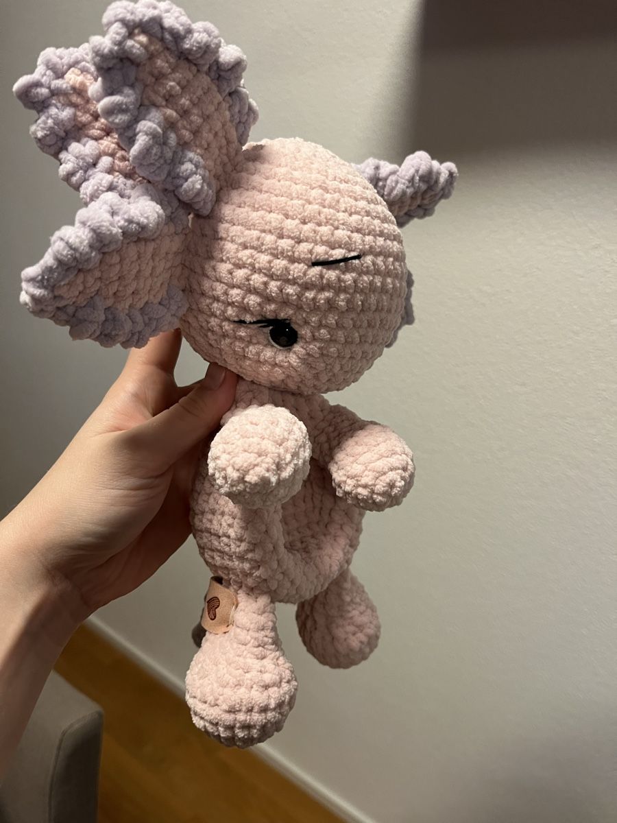 Amigurumi-Kuscheltier Axolotl (Neu und originalverpackt) in ...