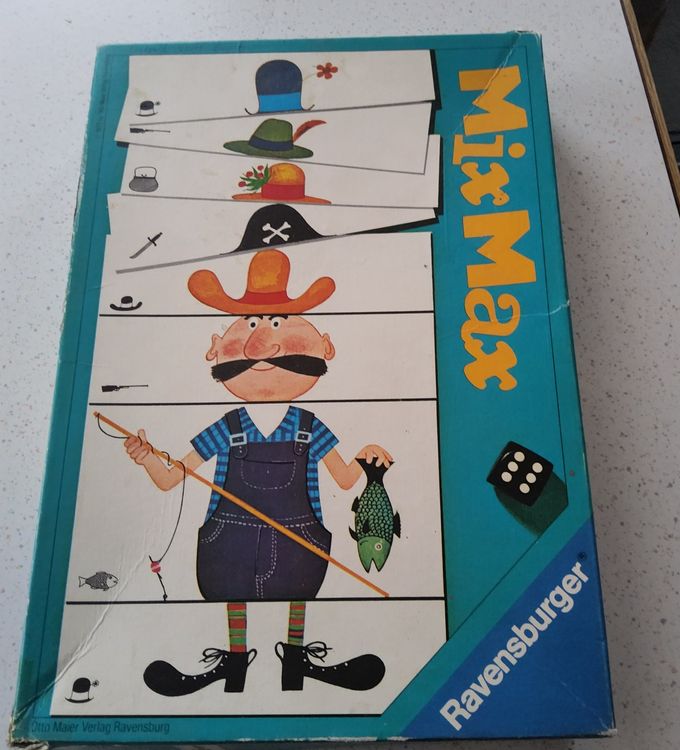 Ravensburger Mix Max Spiel 🧩 Vintage komplett, 1972 (Gebraucht) in ...