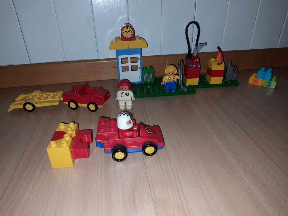 Lego Duplo Rennwagen Katapult Klassiker (Gebraucht) in Rorschacherberg für CHF 18 – mit ...