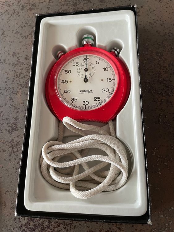 Heuer Leonidas Trackmaster Stoppuhr | Acheter sur Ricardo