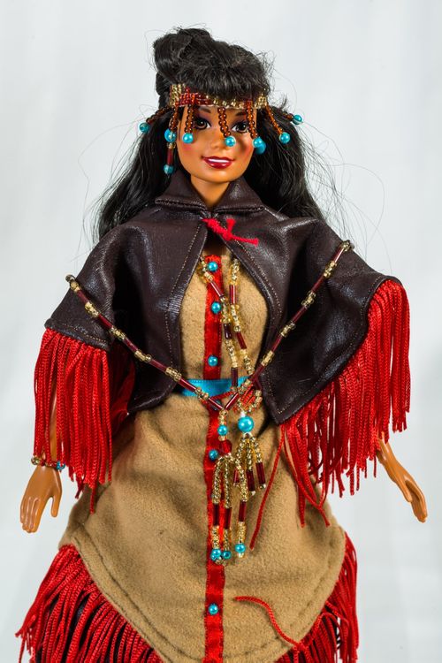 Barbie Native American Indian Indianerin Vintage Unikat (Gebraucht) in ...