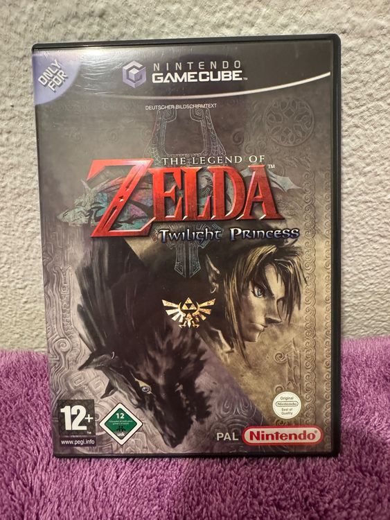 Zelda Twilight Princess-Nintendo Gamecube Sammlerzustand 🔥 (Gebraucht ...
