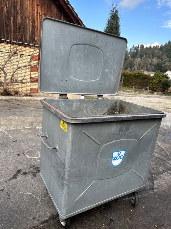 Abfallcontainer 800l verzinkt ab Fr. 1.- | Kaufen auf Ricardo