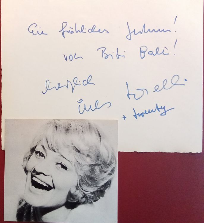 Ines Torelli 1931-2019 Autogramm signiert Karte 15x20cm (Gebraucht) in ...