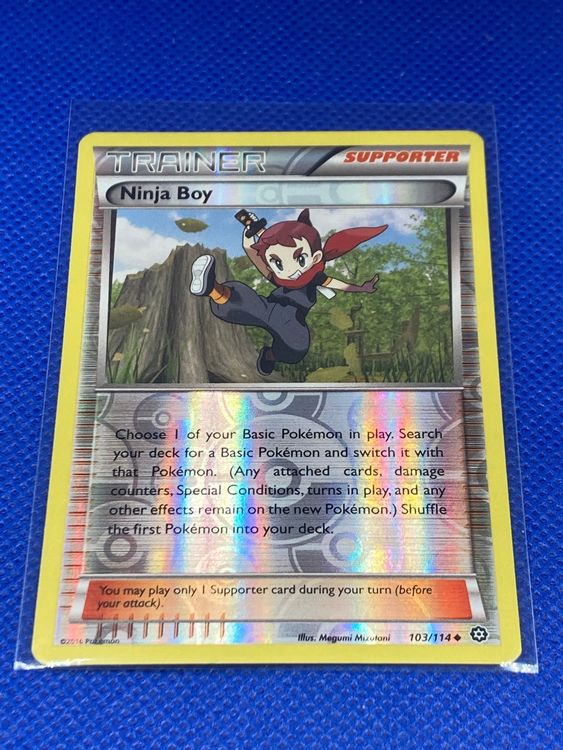 Pokemon Steam Siege TRAINER Ninja Boy 103 / 114 - Reverse H (Neu (gemäss Beschreibung)) in Baar ...