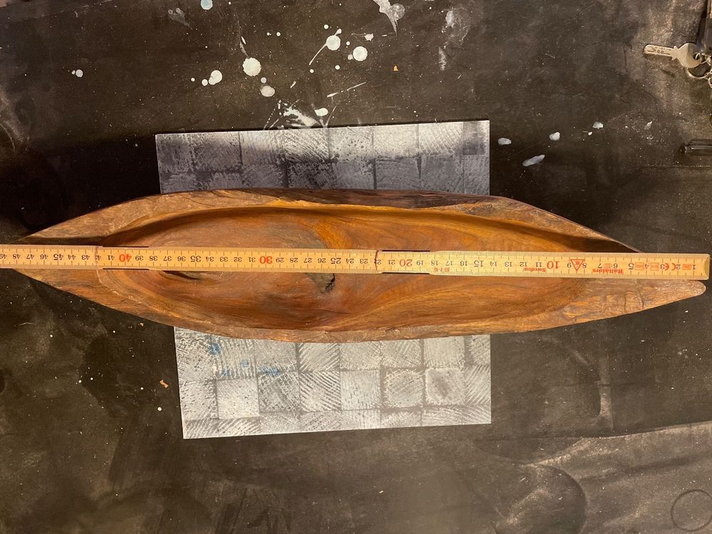 Groe Holzschale 50 Cm