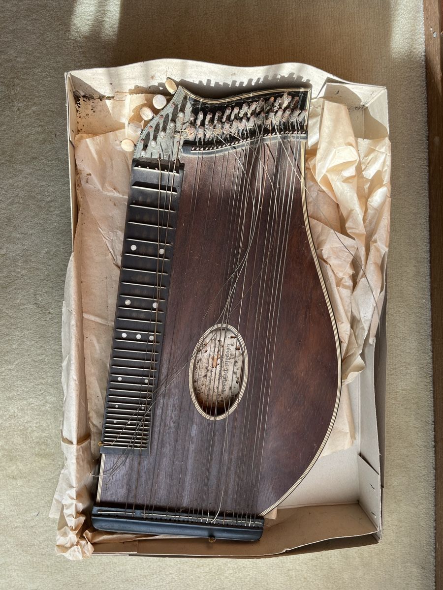 Ancienne cithare Léopold Drabert (Montreux) (Gebraucht) in Courrendlin ...