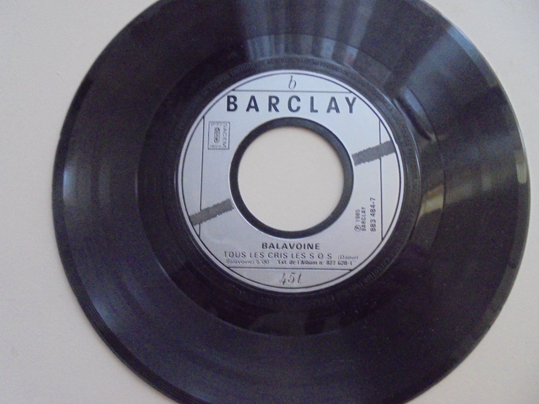 Daniel Balavoine " l' Aziza " label plastique 1984 VG- / VG (D'occasion ...