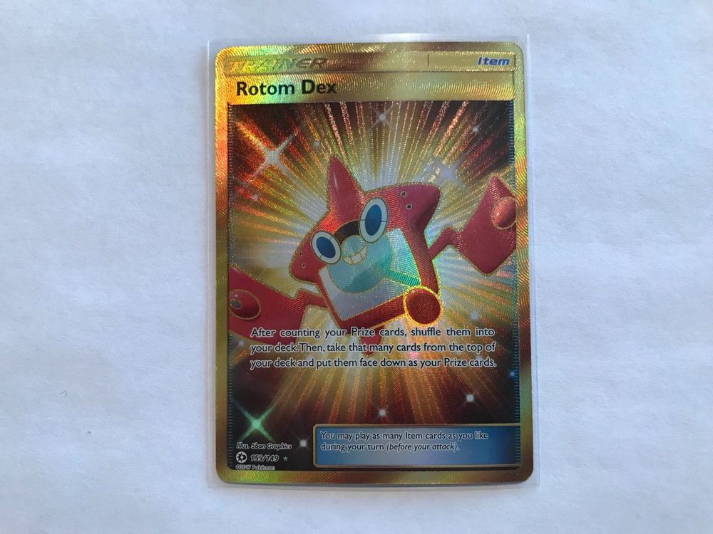 Goldkarte: Rotom Dex (Neu (gemäss Beschreibung)) in Hagendorn für CHF ...