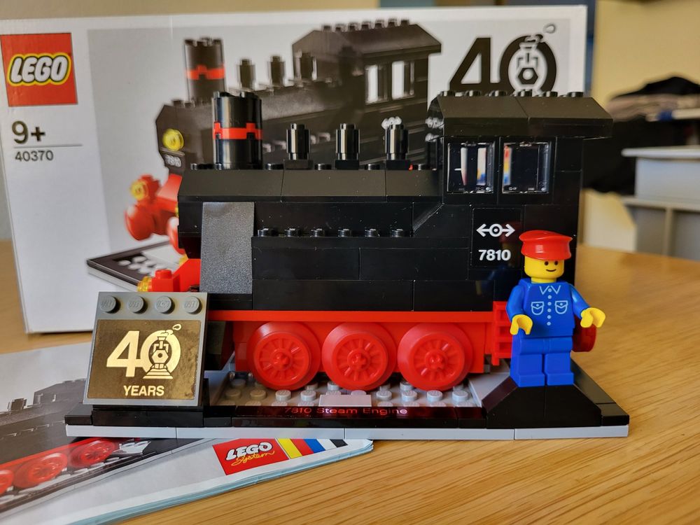LEGO 40370 Jubiläums-Dampflok 40 Jahre - neuwertig | Kaufen auf Ricardo
