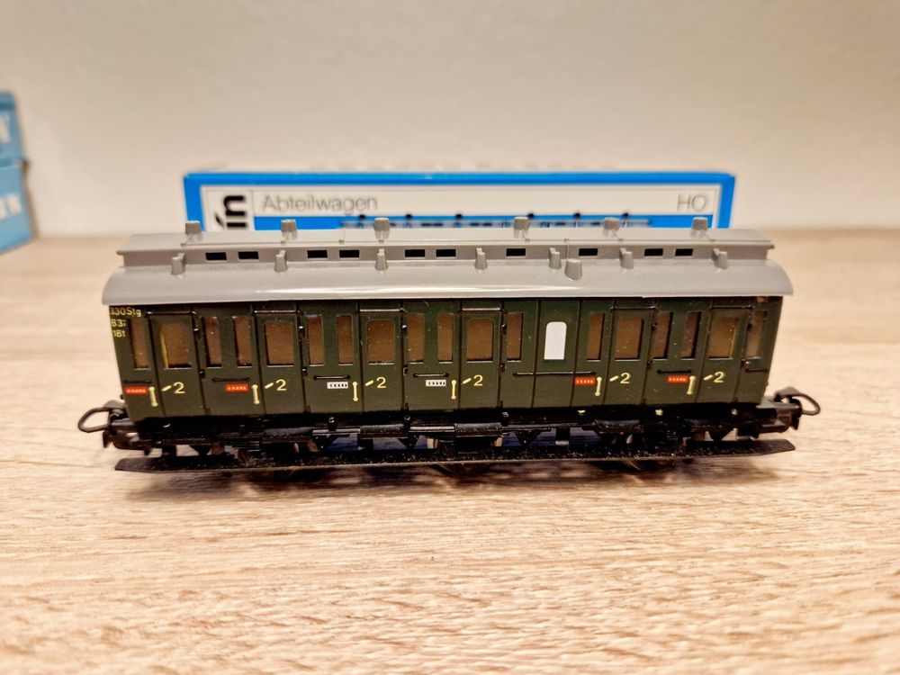 Märklin 4004 Abteilwagen 2.Kl H0 OVP (Gebraucht) in St-Aubin-Sauges für ...