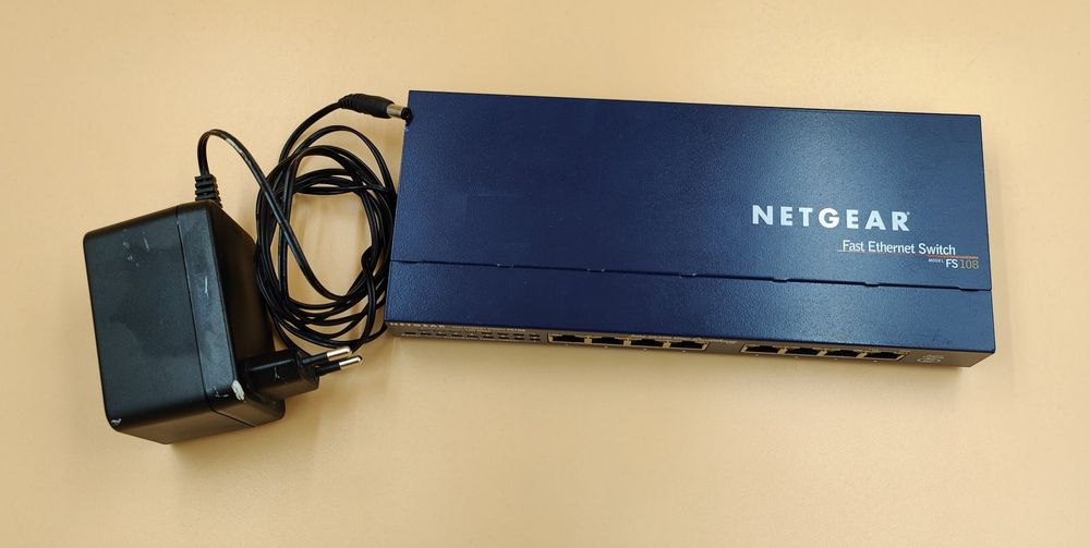Netgear 8 Port Switch FS108 | Kaufen auf Ricardo