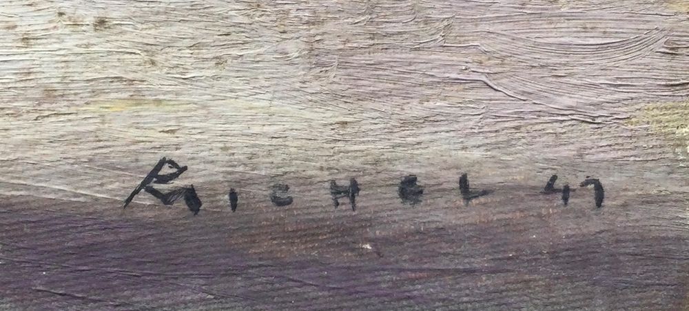 40. er. Jahre Damen Akt Gemälde Unleserlich Signiert (Gebraucht) in Root für CHF 40 – mit ...