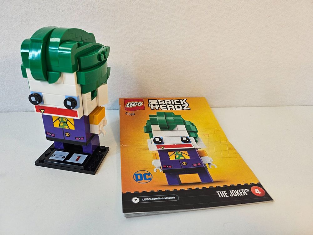 Lego Set Brick HEADZ 41588 The Joker, Jahr 2017 komplett | Kaufen auf ...
