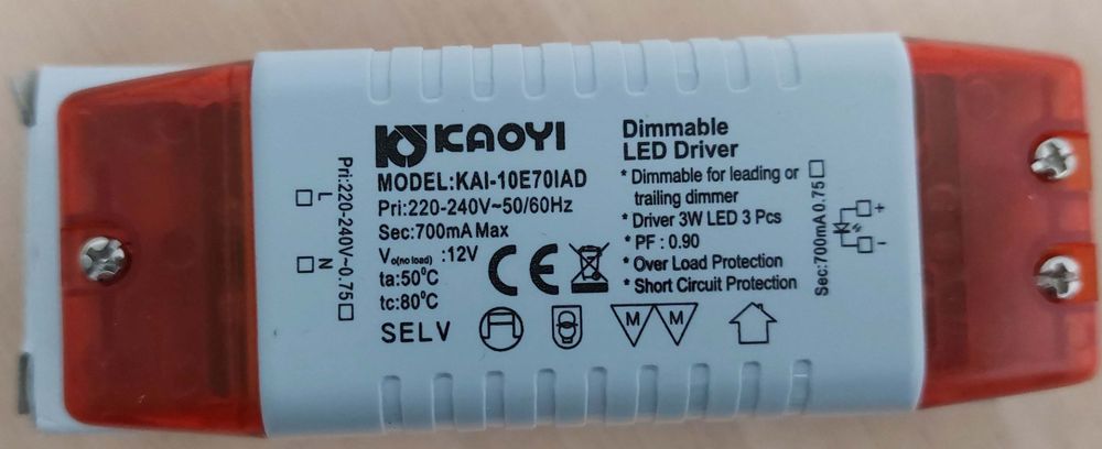 KAOYI dimmbarer LED Konverter 700mA | Kaufen auf Ricardo