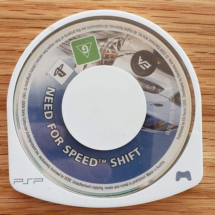 PSP NEED FOR SPEED SHIFT (Gebraucht) in Lenggenwil für CHF 9 – mit ...