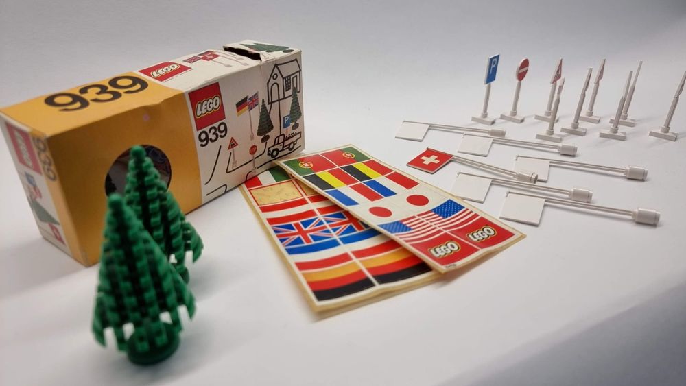 LEGO Vintage aus den 70er Jahren, 939 Schilder und Fahnen (Gebraucht ...