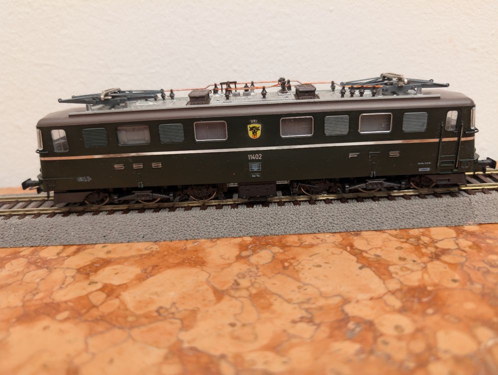 ROCO Ae 6/6, Elektrolok, grün, H0, vintage Sondermodell (Gebraucht) in ...