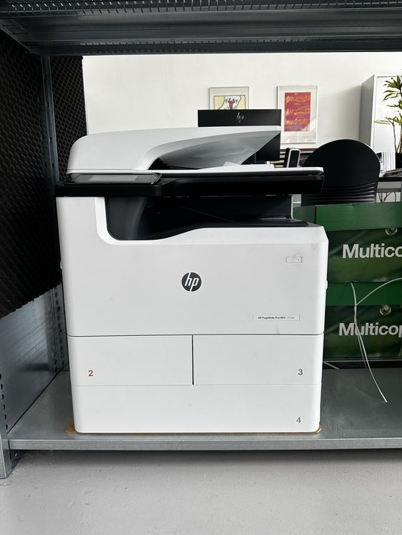 HP PageWide Pro MFP 772dn Drucker - Top Zustand! A3! (Gebraucht) in ...
