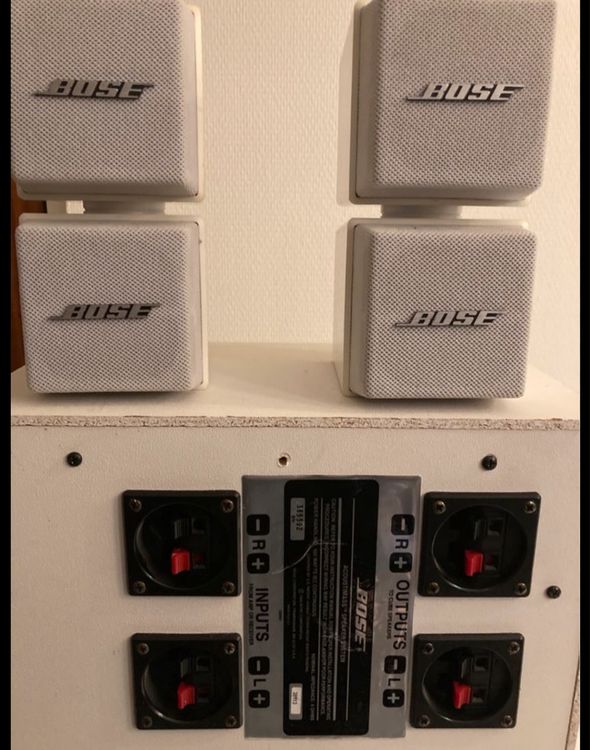 Bose Acoustimass Cube System (Gebraucht) in Schlieren für CHF 62 – nur ...