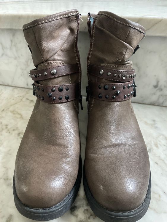 Braune Stiefletten Boots Tom Tailer Gr.40 (Gebraucht) in Küssnacht am ...